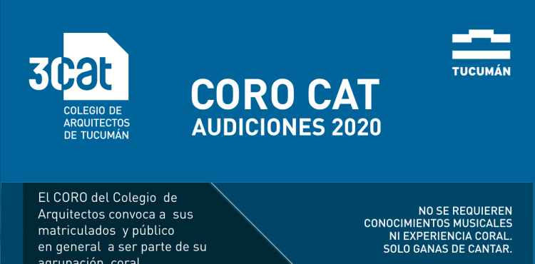CORO CAT - Audiciones 2020